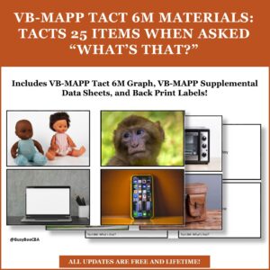 VB-MAPP Tact 6M Printable Materials – Busy BeeCBA