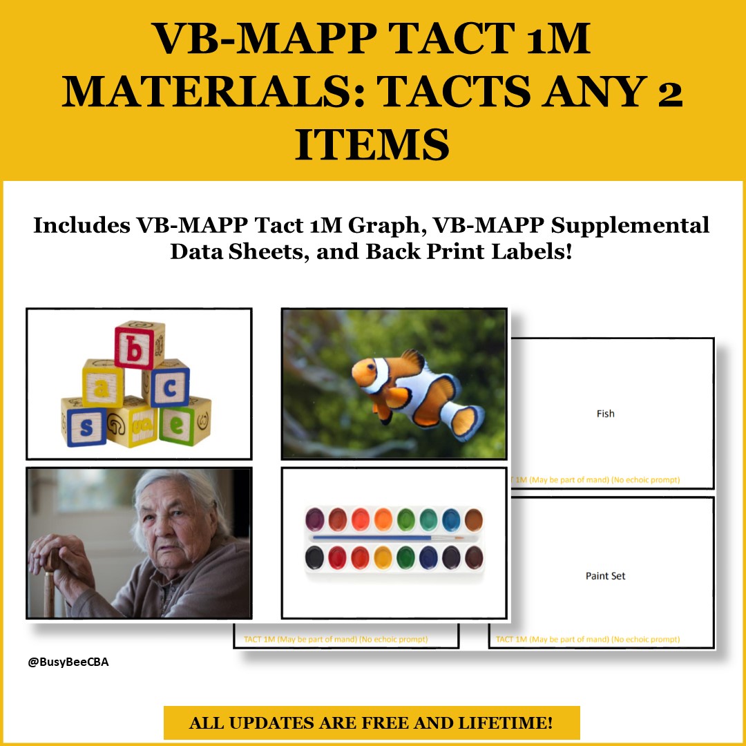 VB-MAPP Tact 10M – Tacts 200 Nouns and Verbs – Busy BeeCBA