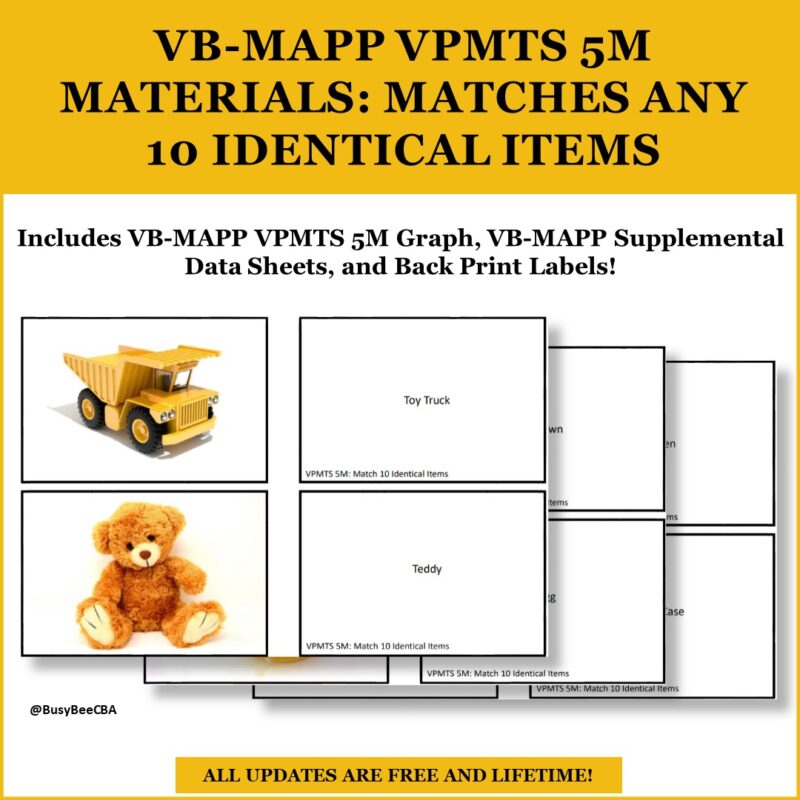 VB-MAPP Tact 6M Printable Materials – Busy BeeCBA